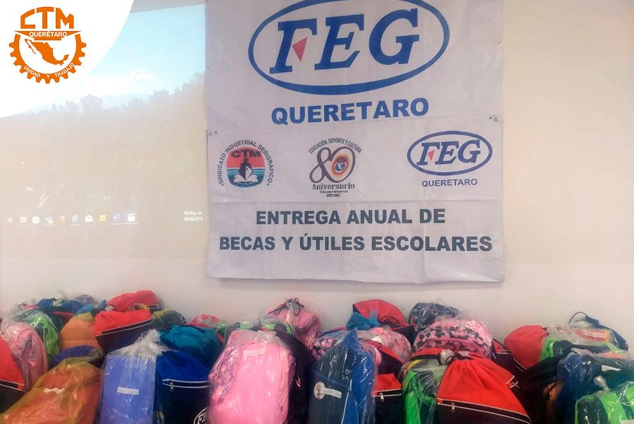 Entrega de Becas de la empresa FEG 2019. – Federación de Trabajadores ...