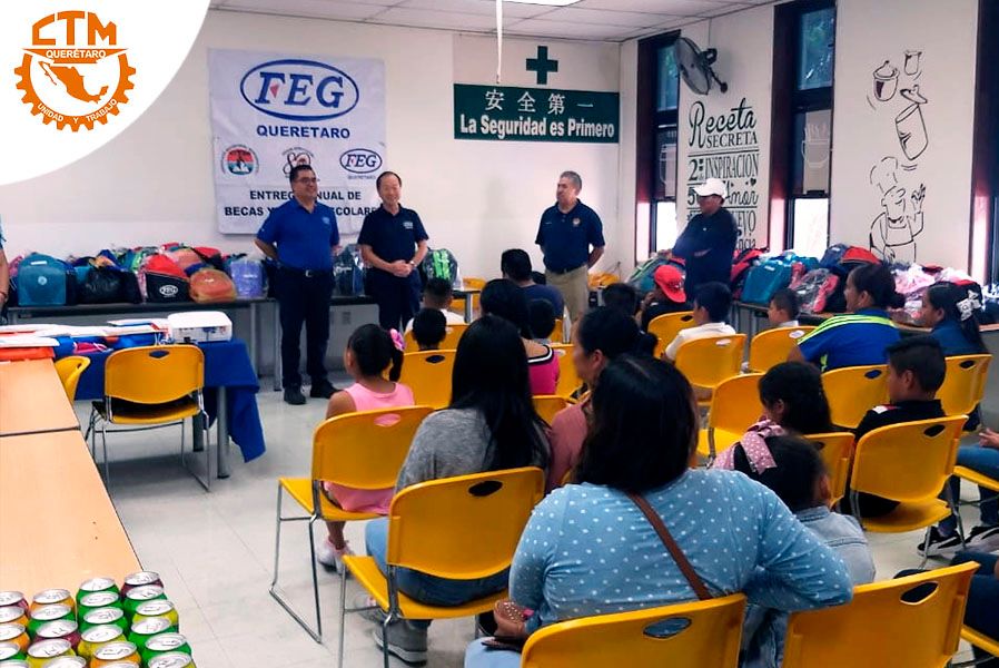 Entrega de Becas de la empresa FEG 2019. – Federación de Trabajadores ...