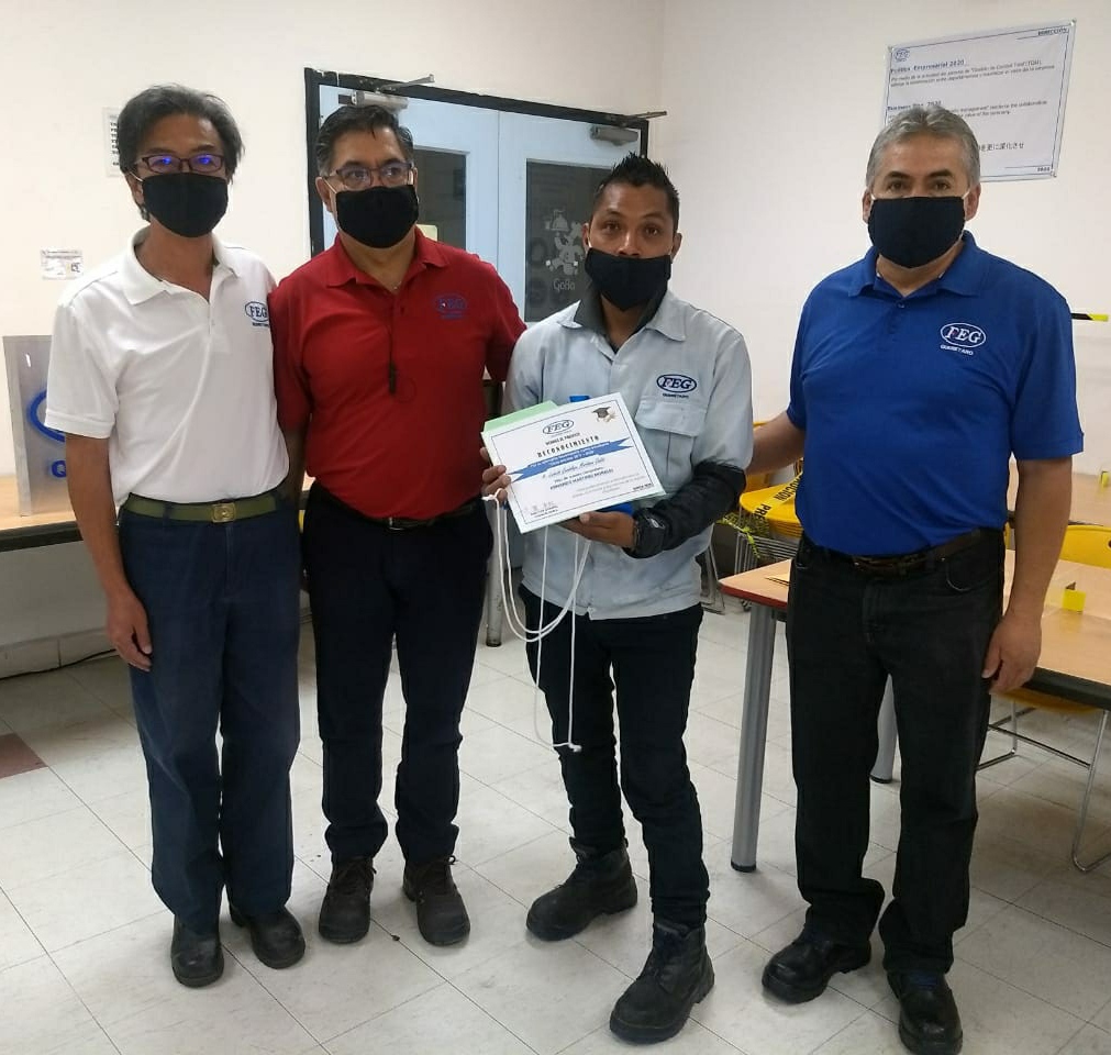Reconocimiento académico de la empresa FEG de Querétaro. – Federación ...